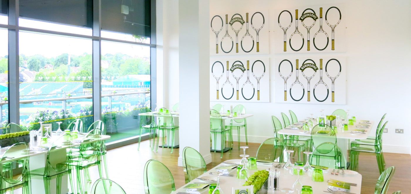 Wimbledon Championships art installation - Fancy Features